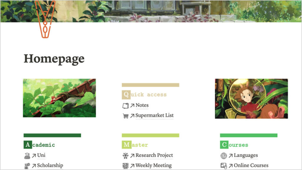 25 Aesthetic Notion Templates Layout Ideas
