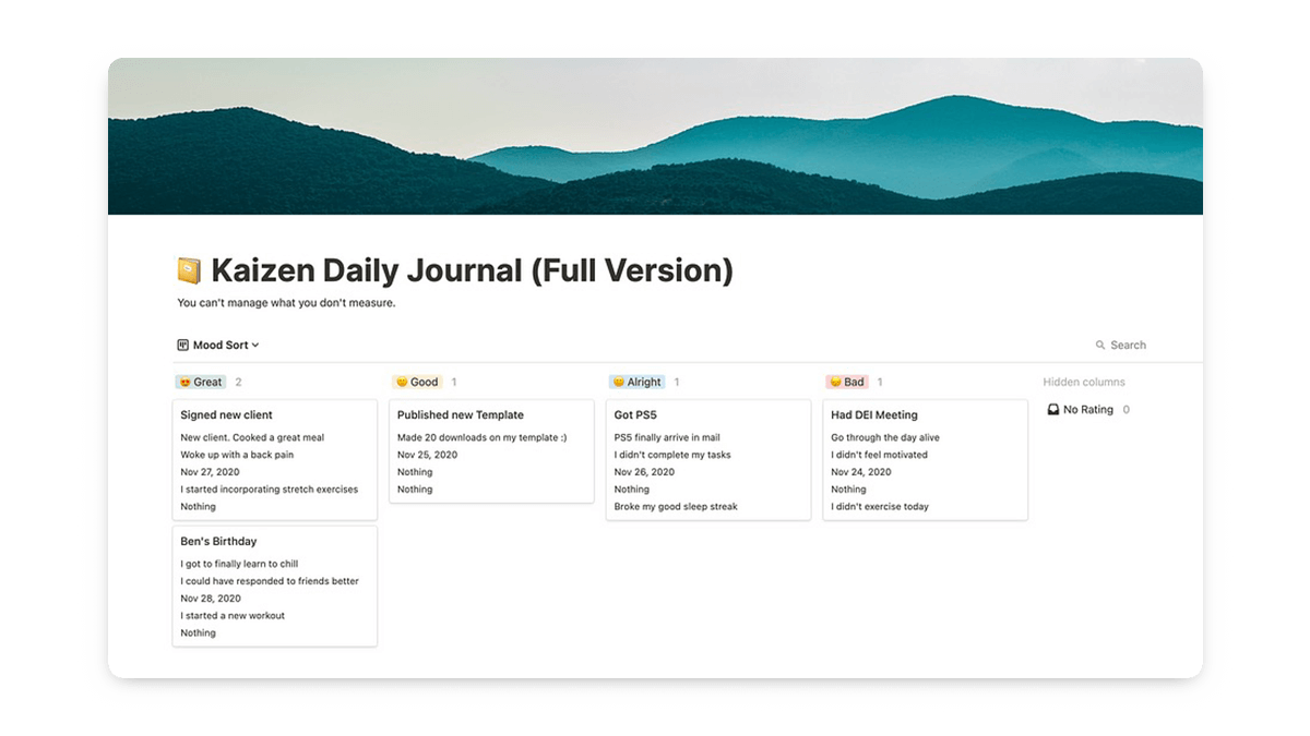 Best Notion Daily Journal Templates Wellness Diary More Best Notion Daily Journal Templates Wellness Diary More