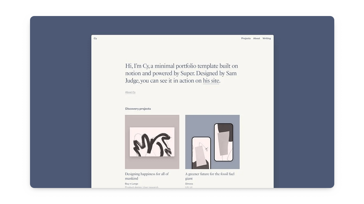 Best Notion Website Templates Personal Portfolio Business Gridfiti