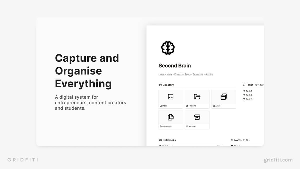 The 10 Best Notion Productivity Templates Gridfiti