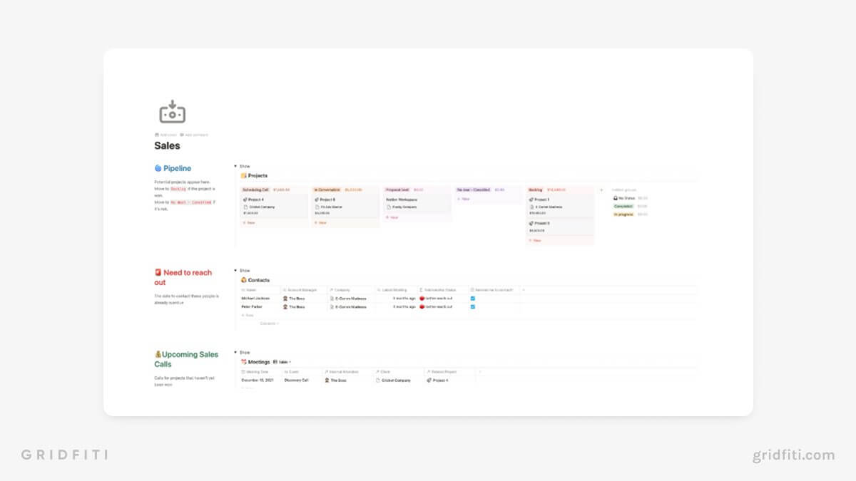 The Best Notion Business Templates Small Business More 