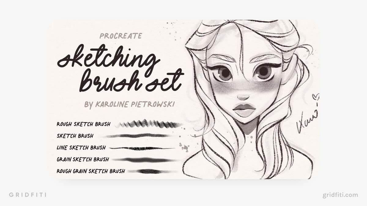 Plakboek Fluiten Gloed Soft Lineart Brush Procreate Verkiezing Coca ne
