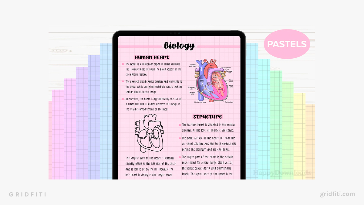 12 GoodNotes Student Templates Planners Note Taking More 
