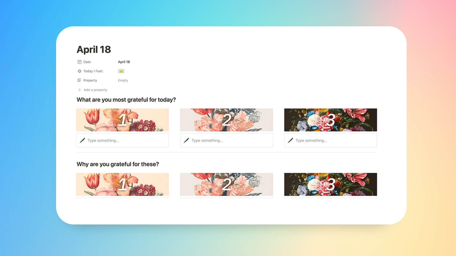 The 5 Best Notion Gratitude Journal Templates Gridfiti