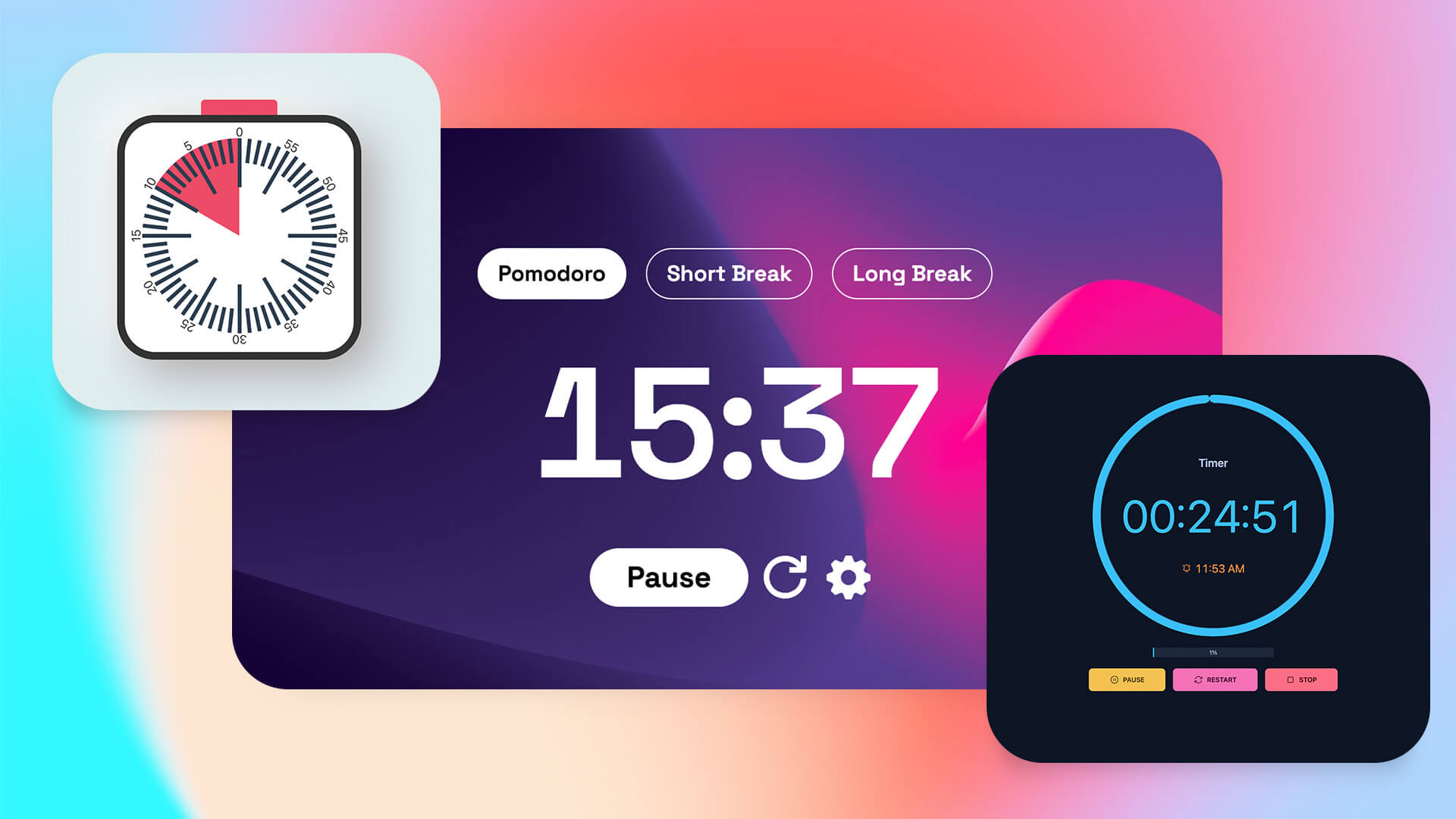 12 Aesthetic Online Countdown Timer Websites Videos Full Screen 